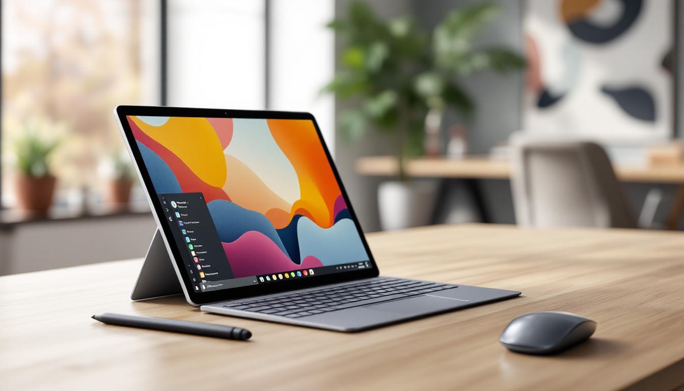 Tablette Tactile Développée Par Microsoft