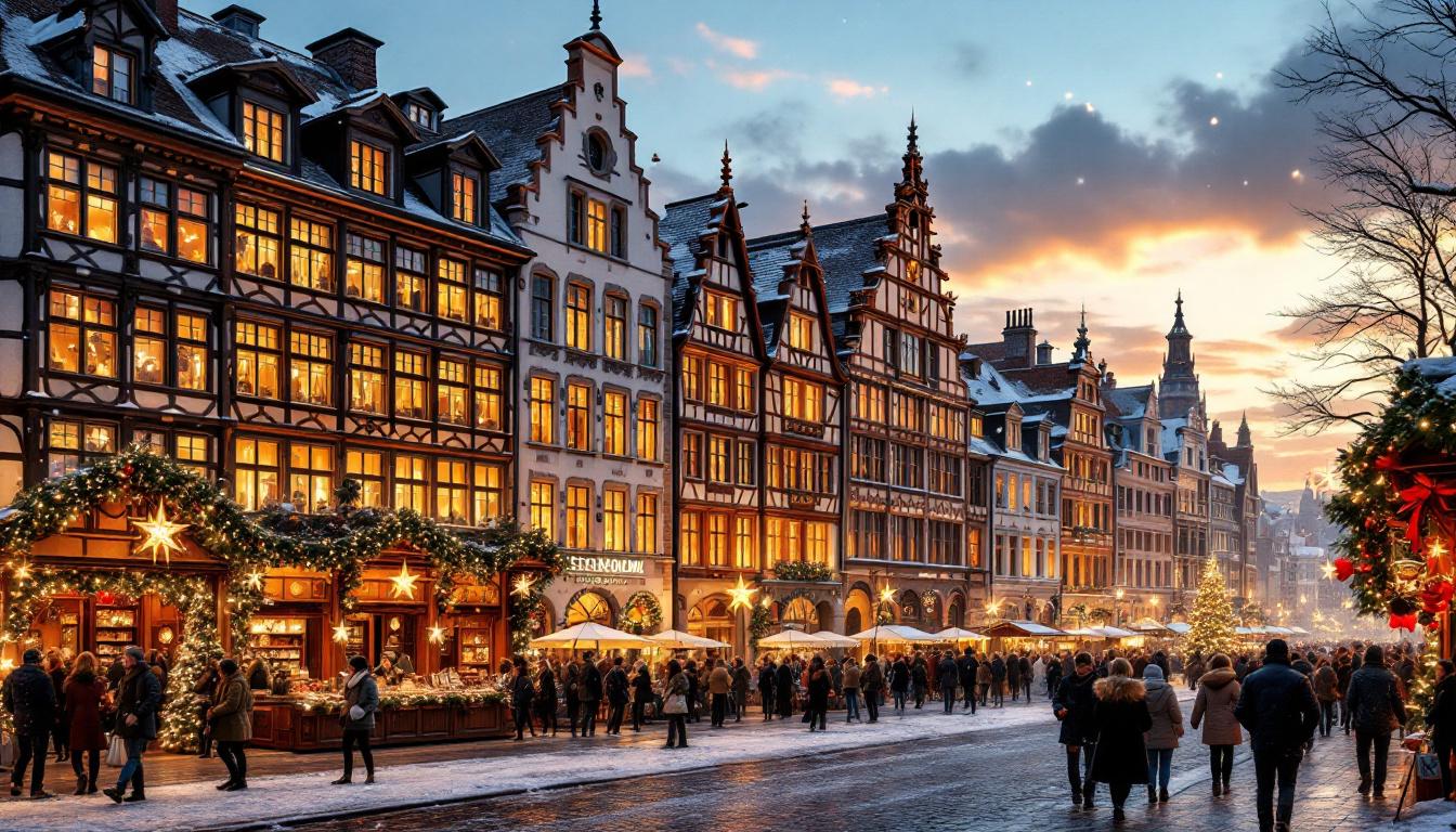 Meilleurs hôtels à Strasbourg pour découvrir le marché de Noël